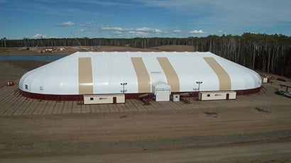 Oil & Gas Buildings, Natural Gas Storage Facilities - Sprung