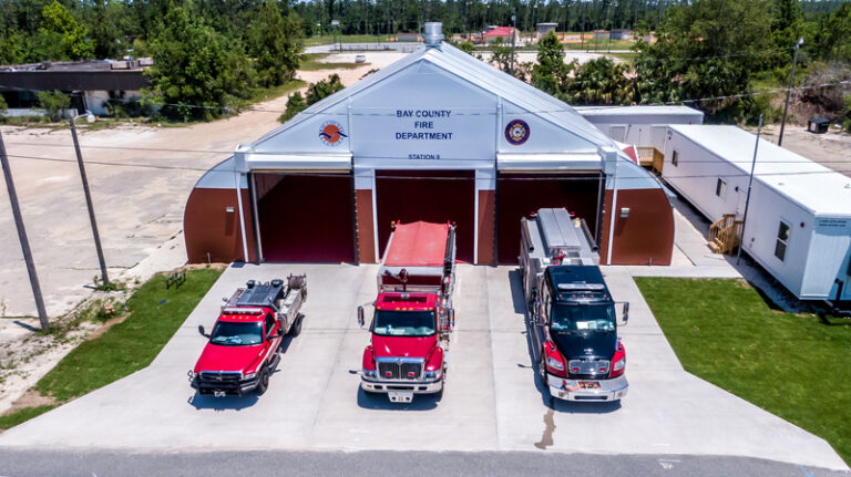 Sprung Project: Bay County Fire Department - Fire Halls