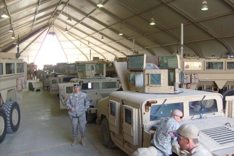 Sprung Project: MRAP Vehicle Maintenance Facility - Vehicle Maintenance