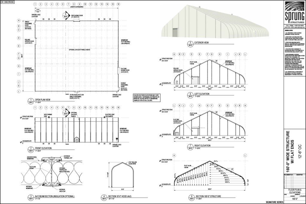 Drawings - Building Components - Sprung
