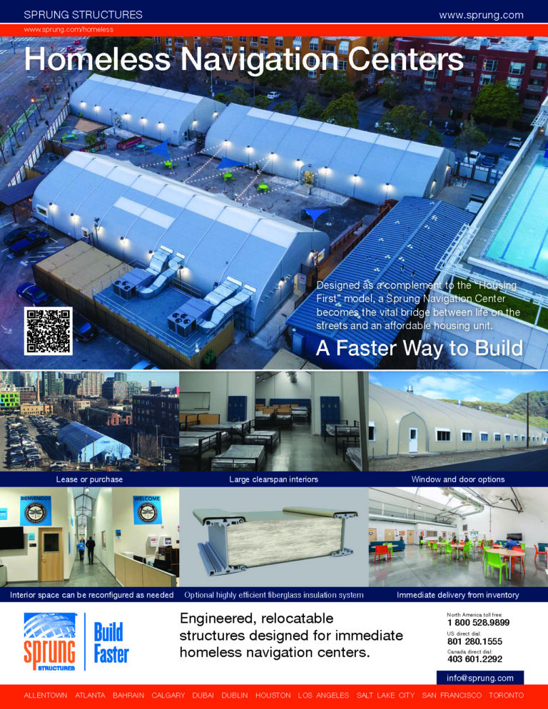 Homeless Shelters, Temporary Housing Facilities - Sprung