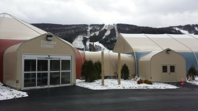 Sprung Project: Blue Mountain - Day Lodge and Rental Shop - Ski