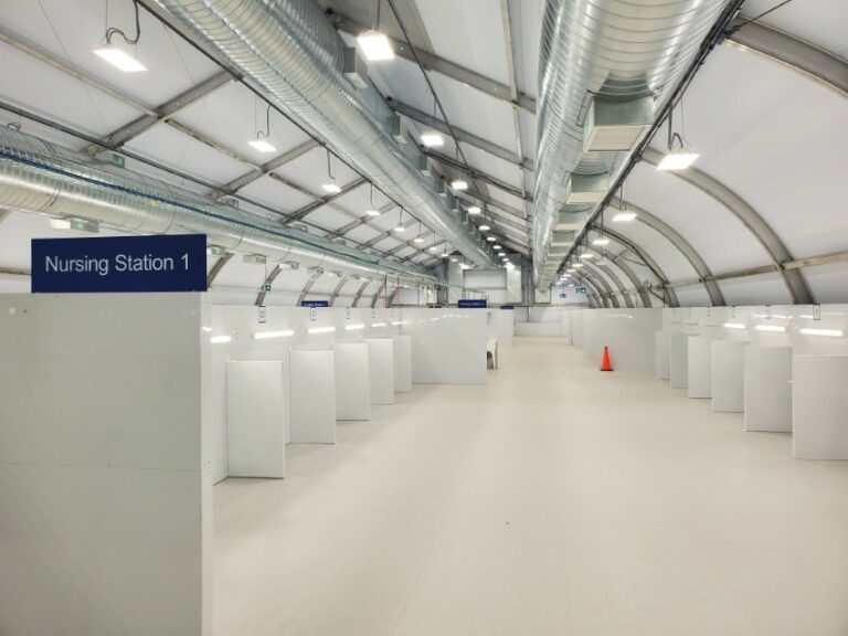 Sprung Project: Trillium Hospital - Pandemic Response Center - Healthcare