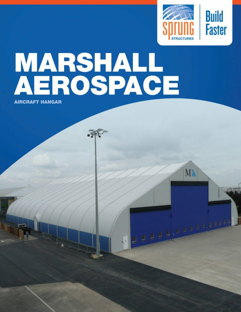 Sprung Project: Marshall Aerospace - Hangars, Aviation and Aerospace