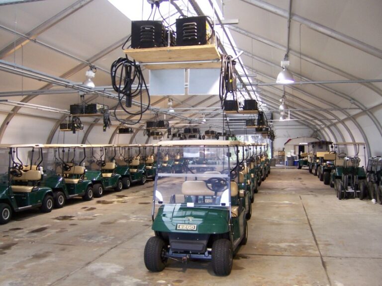 Sprung Project: Harding Park - Cart Barn - Golf