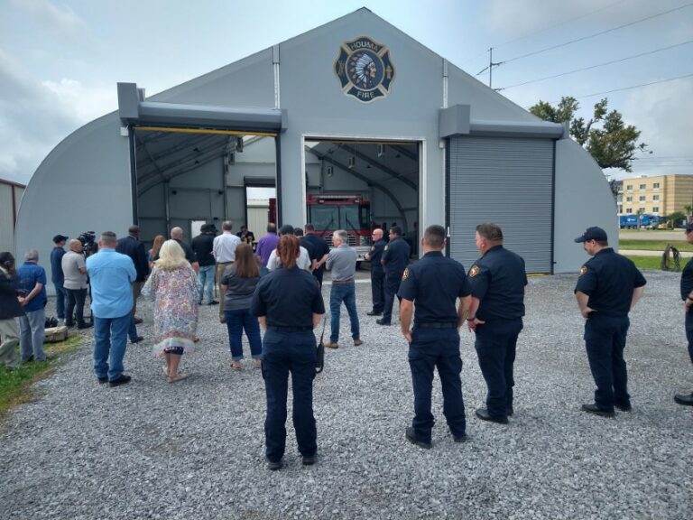 Sprung Project: Houma Fire Department - Fire Halls