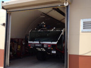Sprung Project: Emergency Airfield Rescue Vehicle Shelter - Fire Halls