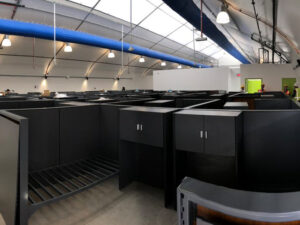 Sprung Project: LA Schrader Blvd Bridge Shelter - Homeless Navigation ...