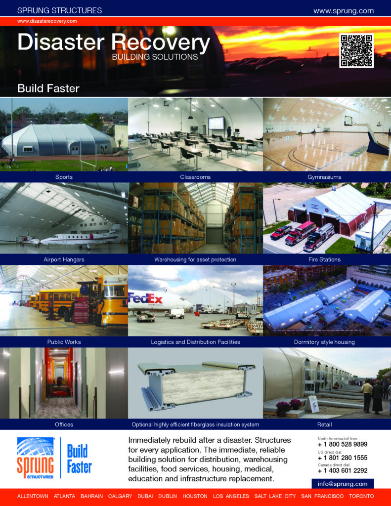 Temporary Housing, Man Camps, Emergency Housing - Sprung