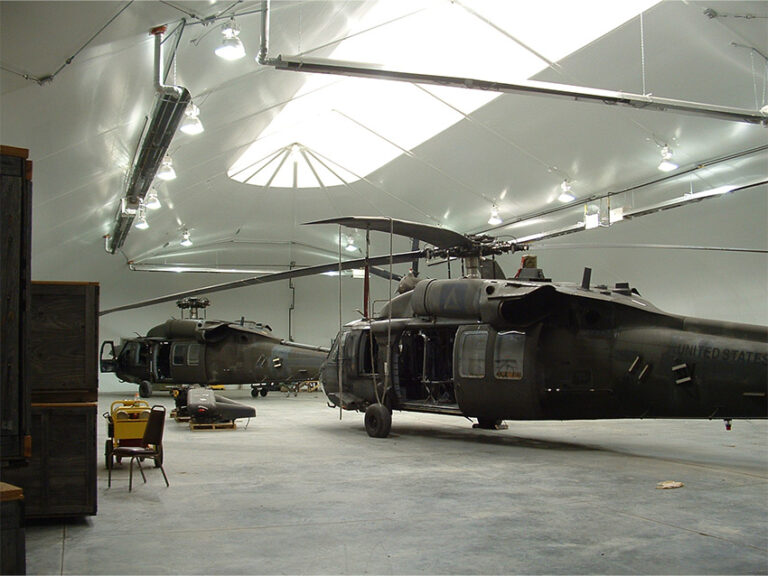 Sprung Project: Fort Riley - Repurposed MWR Facility - Hangars ...