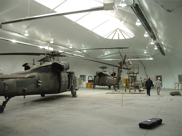 Sprung Project: Fort Riley - Repurposed MWR Facility - Hangars ...