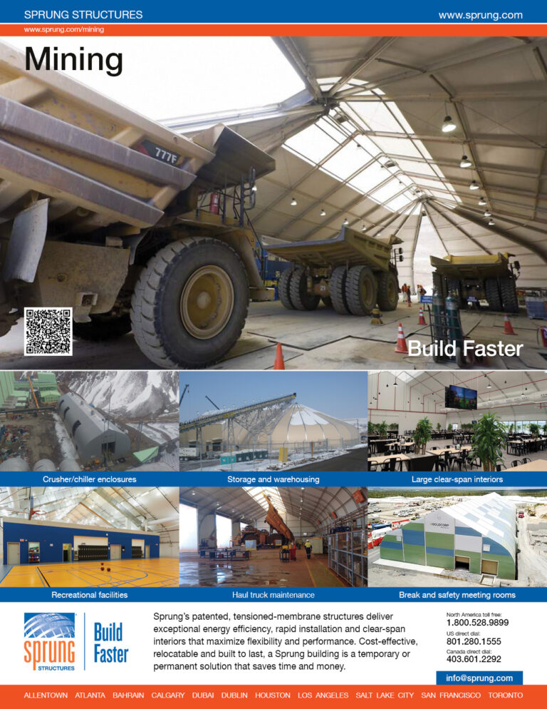Mining Buildings, Mining Camps & Warehouses - Sprung